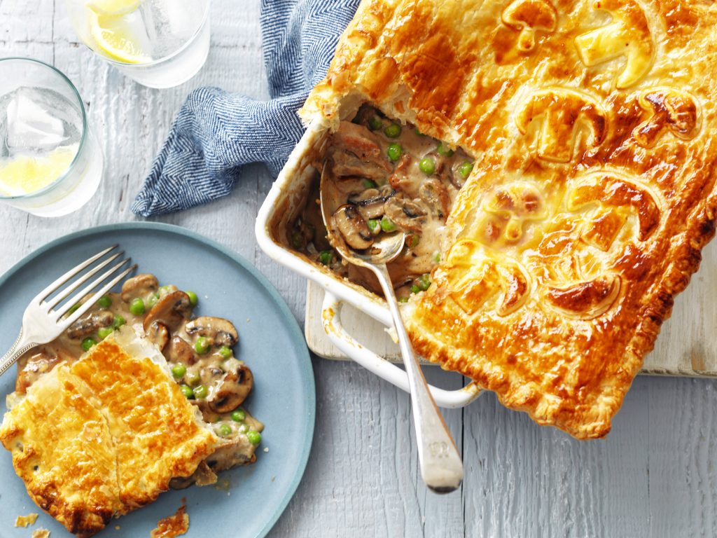 One Pan Chicken And Mushroom Pie Jamie Oliver at Gary Tindle blog